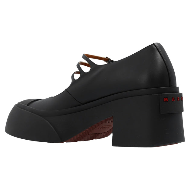 Marni Pablo Leather Pumps | ShopSimon