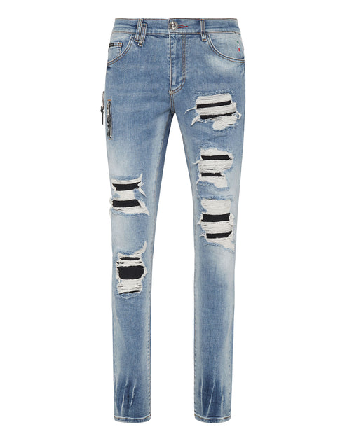 PHILIPP PLEIN Denim Trousers Rock Star Fit | ShopSimon