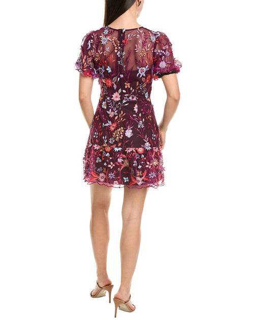 Milly Yasmin Tropical Garden Mini Dress | ShopSimon