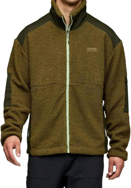 cotopaxi Men's Bacano Fleece Jacket In Liveoak & Woods | ShopSimon