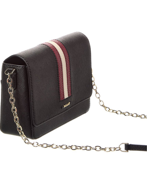 Bally Seliah Leather Shoulder Bag | ShopSimon