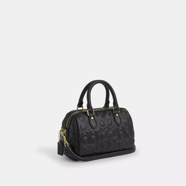 Coach Outlet Mini Rowan Crossbody Bag In Signature Leather | ShopSimon