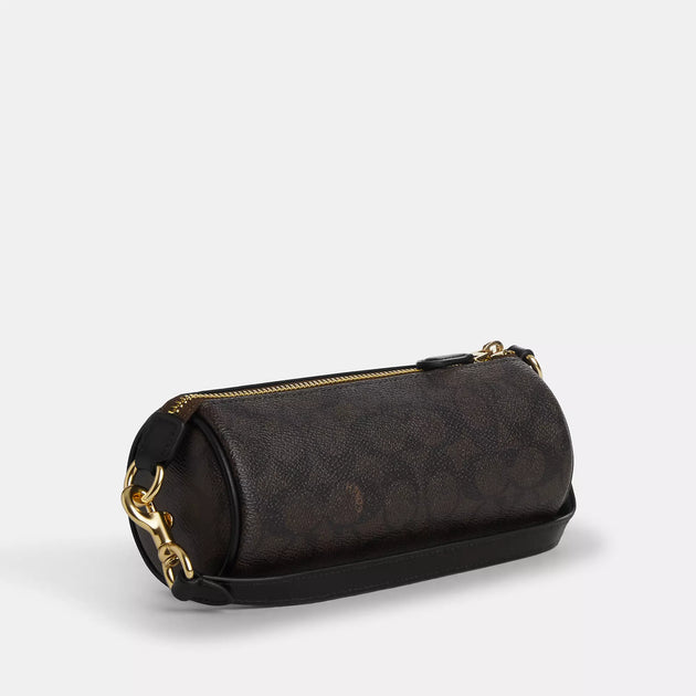 Coach Outlet Nolita Barrel Bag In Signature Canvas | ShopSimon