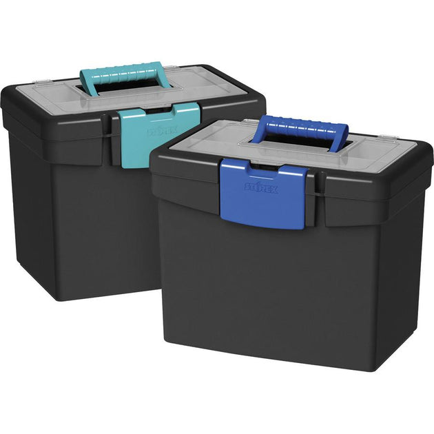Storex File Storage Box With Xl Storage Lid - External Dimensions: 10.9 ...