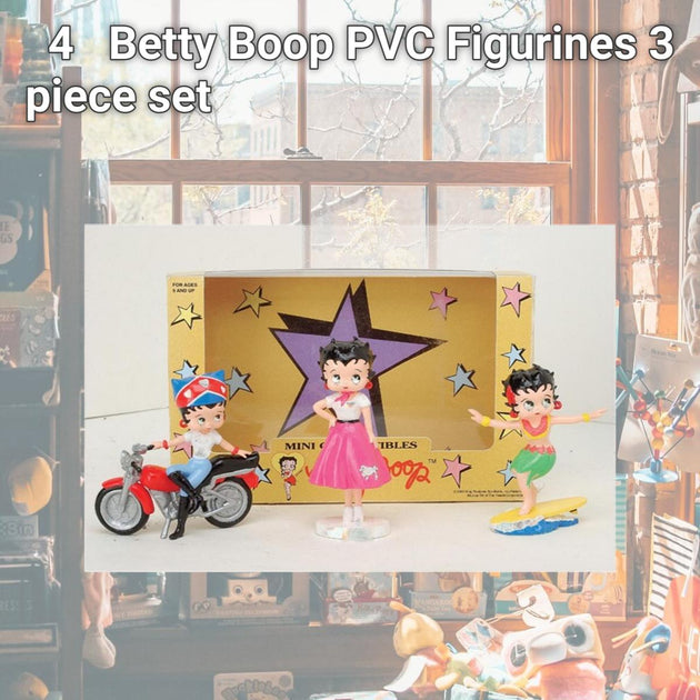 Precious Kids 4 Betty Boop Pvc Figurines 3 Piece Set | ShopSimon