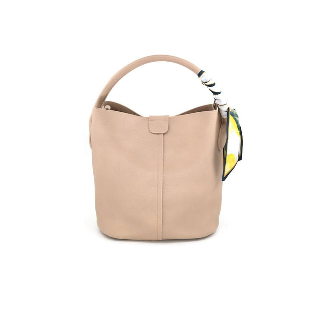 BC Handbags Trina Bucket Bag In Beige | ShopSimon