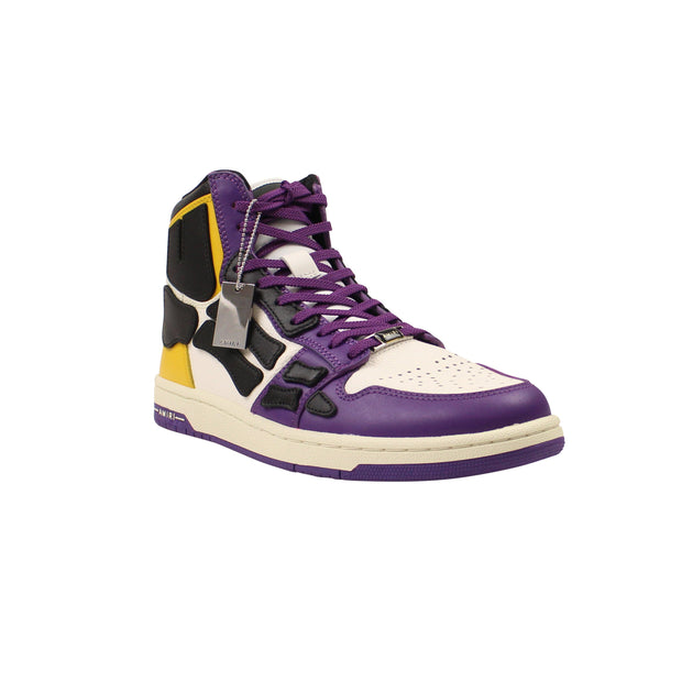 Amiri Skel Top Hi - Purple/white/gold | ShopSimon