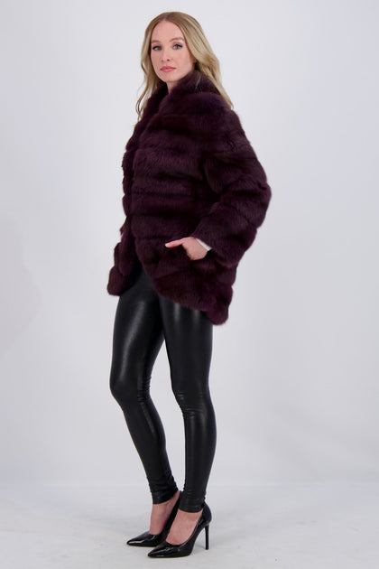 Gorski HORIZONTAL SABLE JACKET | ShopSimon