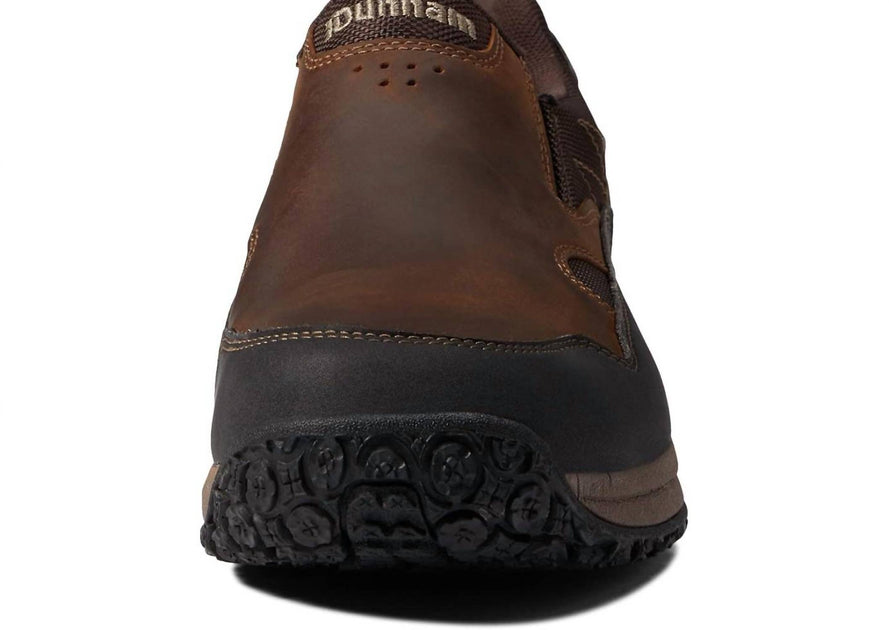 Dunham Men's Cloud Plus Slip On Shoes In Brown | ShopSimon
