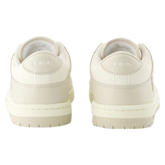 Amiri Skel Top Low Sneakers - - Leather - Beige | ShopSimon