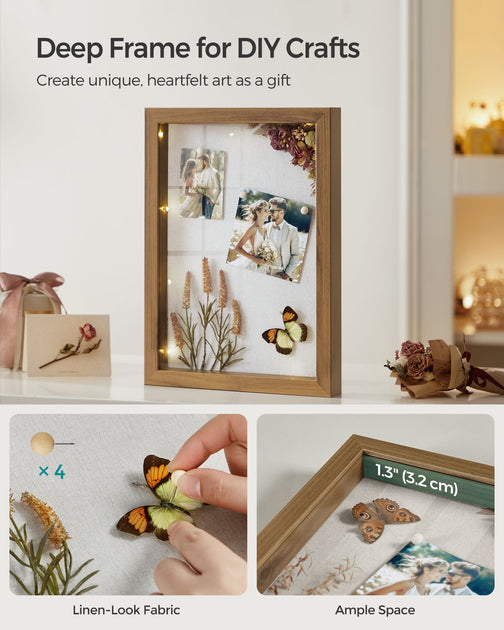 Hivvago A4 Shadow Box Frame | ShopSimon