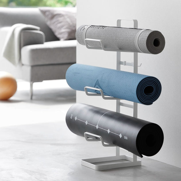 Yamazaki Home Fitness Equipment Storage Rack, Steel | ShopSimon