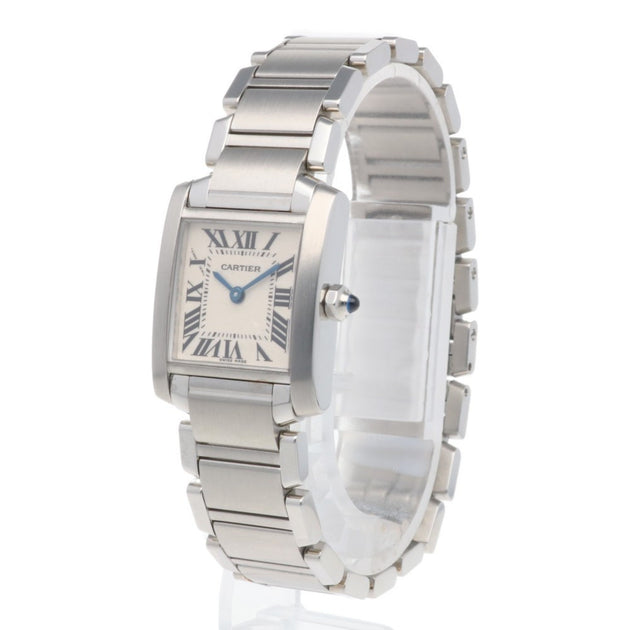 Cartier Stainless Steel Wristwatch (pre-owned) | ShopSimon