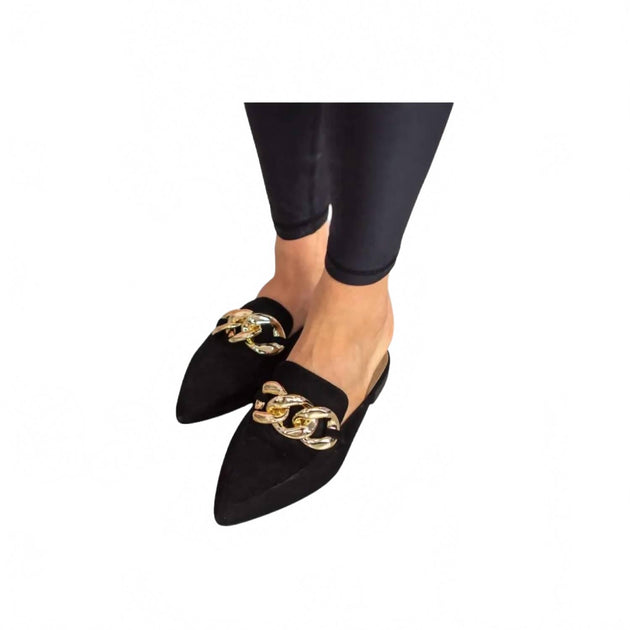 BEAST FASHION Women Prepared For Business Mule In Black | ShopSimon
