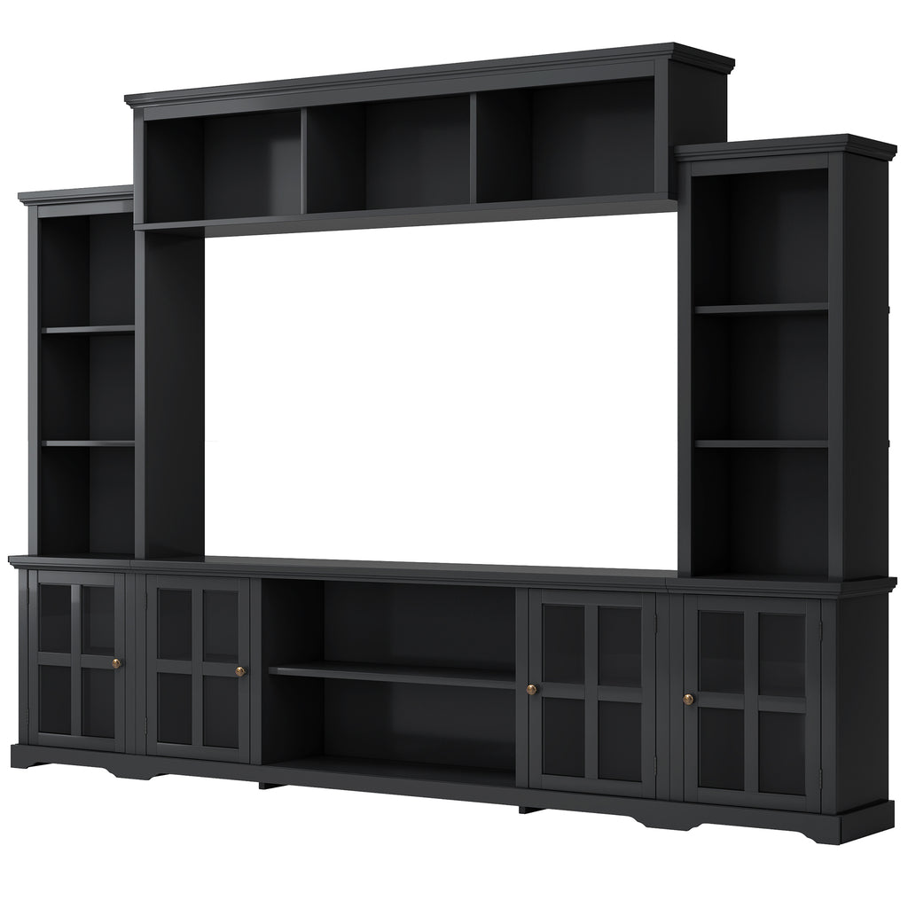 Streamdale Lunar Series Modular Entertainment System with Ample Storage ...