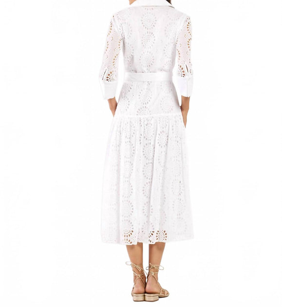JUDE CONNALLY Sutton Dress In White | ShopSimon