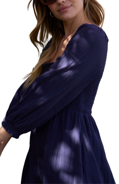 Lily and Lionel London Women's Pippa Shirred Bodice Maxi Dress | ShopSimon