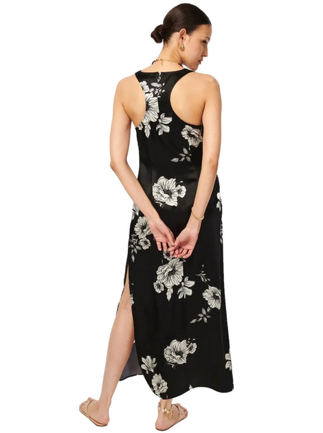 Cami NYC Hansen Dress In Black Botanical | ShopSimon