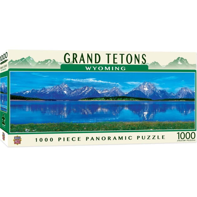 Masterpieces Blakeway Panoramas Grand Tetons Panoramic Puzzle 1000 ...