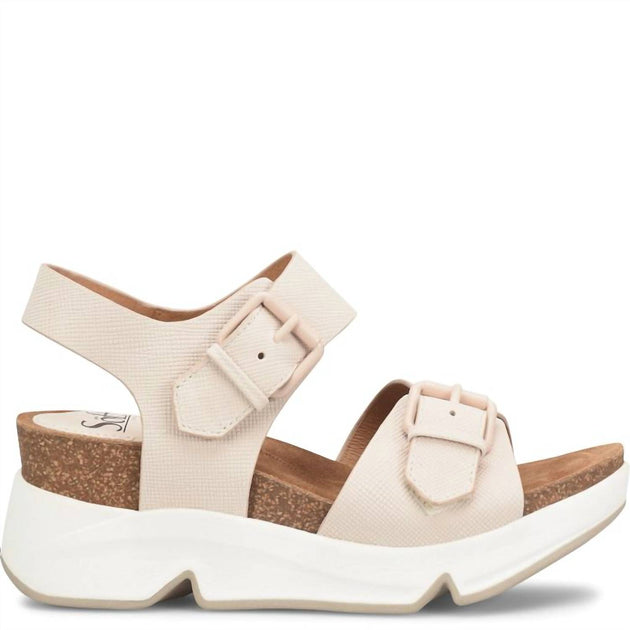 Sofft Women's Castello Sandal In Tapioca Grey | ShopSimon