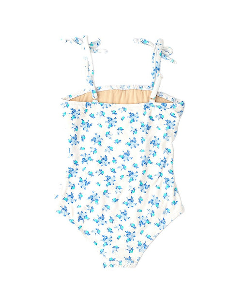 Shade Critters Cottage Rose Terry Smocked Swimsuit | ShopSimon