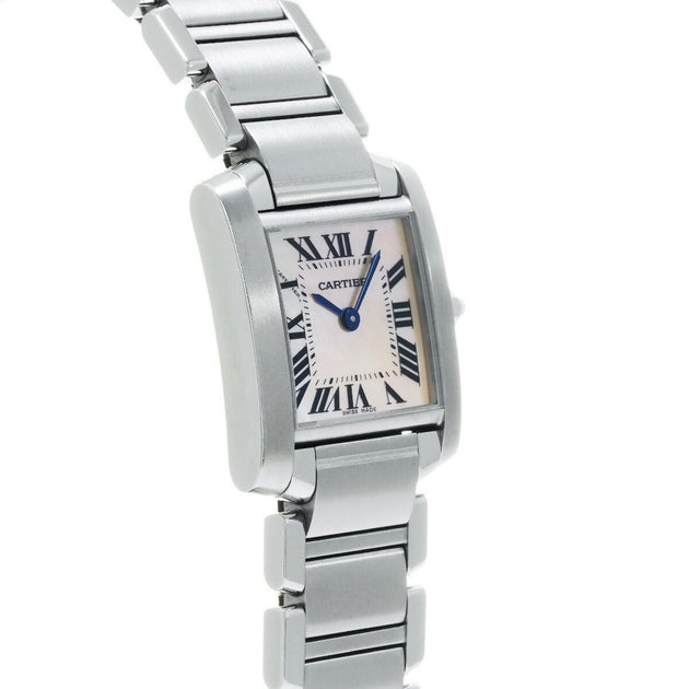 Cartier Stainless Steel Wristwatch (pre-owned) | ShopSimon
