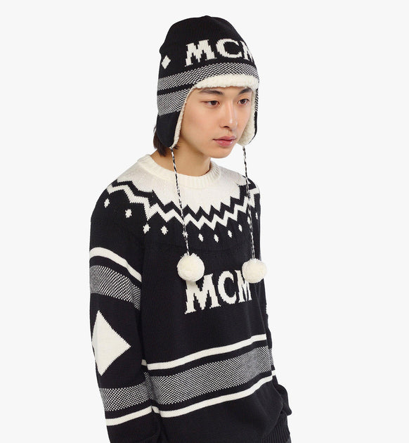 MCM Reversible Shapka Hat in Après Ski Wool | ShopSimon