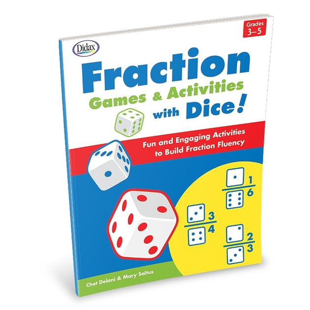 DIDAX Fraction Games & Activities With Dice Book Grade 3-5 | ShopSimon
