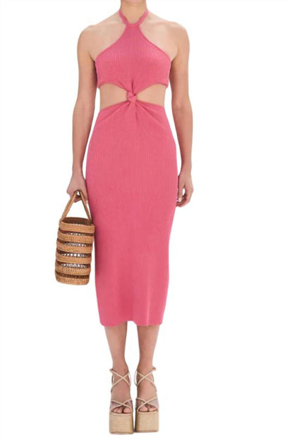 cult gaia Cameron Knit Dress In Blossom | ShopSimon