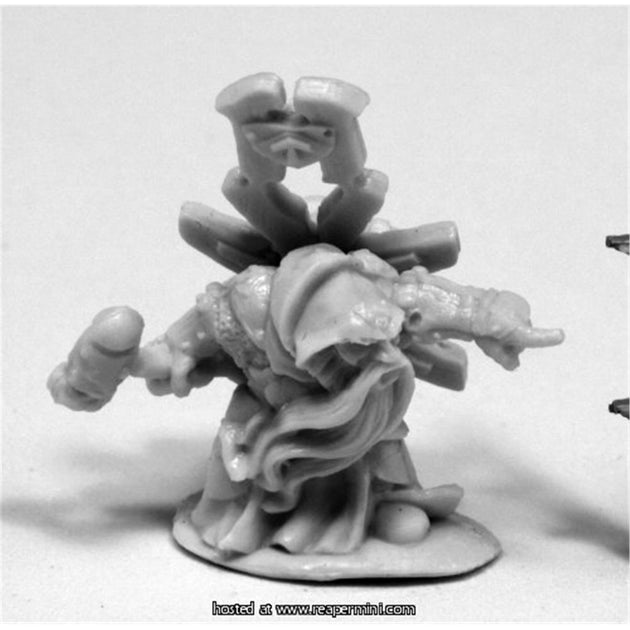 Reaper Miniatures 25mm Scale Ivar, Dwarf Priest - Werner Klocke | ShopSimon