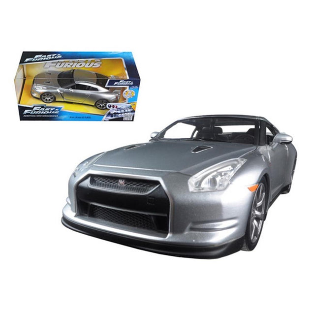 Jada Toys Jada Brians Nissan GTR R35 Silver Fast & Furious Movie 1-24 ...