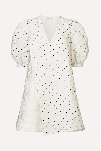 STINE GOYA Brethel Mini Daisy Dress In Cream | ShopSimon