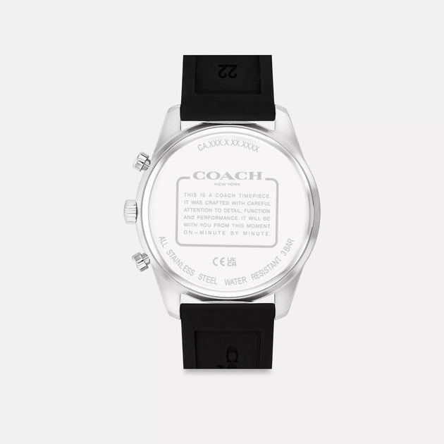 Coach Outlet Cole Watch, 44 Mm | ShopSimon