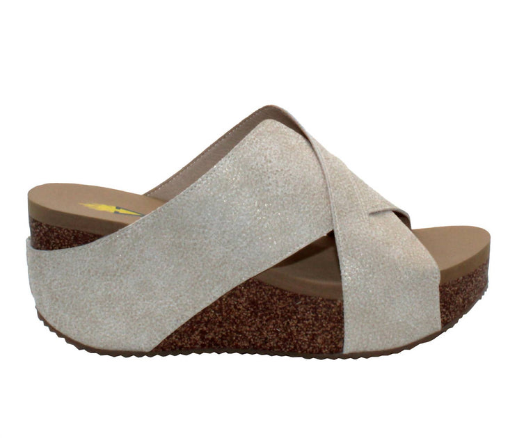 VOLATILE Women's Firefly Sandal In Gold | ShopSimon