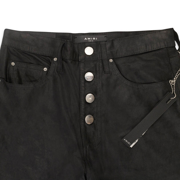 ACK Amiri Baggy Leather Pants | ShopSimon