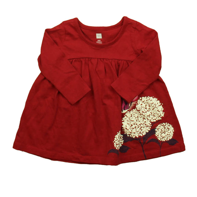 Tea Girls Red Bird Dress | ShopSimon