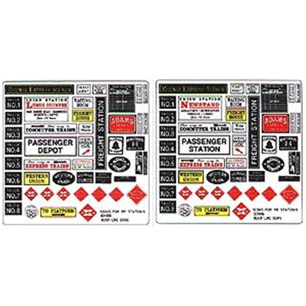 Blair Line Ho Scale Railroad Stations & Depots Sign | ShopSimon