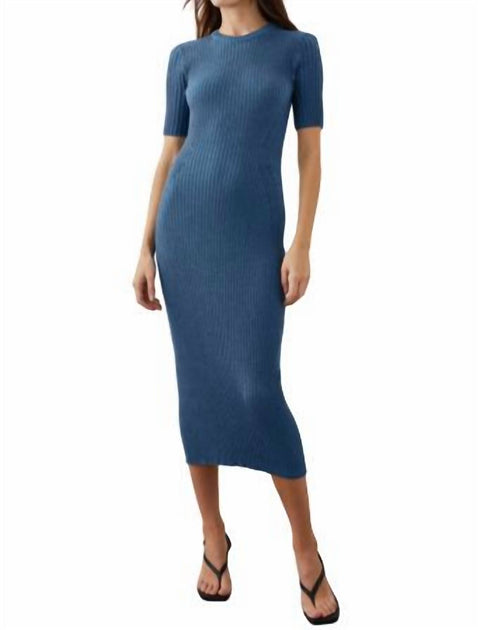 Rails Genesis Midi Dress In Lake Melange | ShopSimon