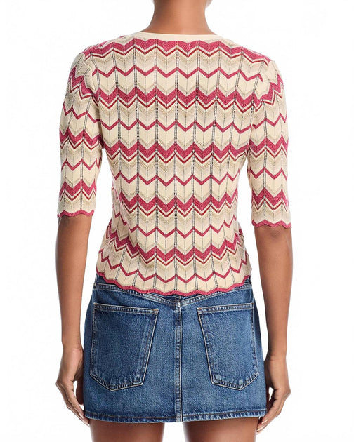 Ramy Brook Alec Cardigan In Rosa Pink | ShopSimon