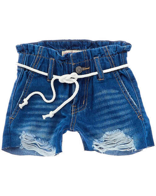 Vintage Havana Distressed Paper Bag Short | ShopSimon