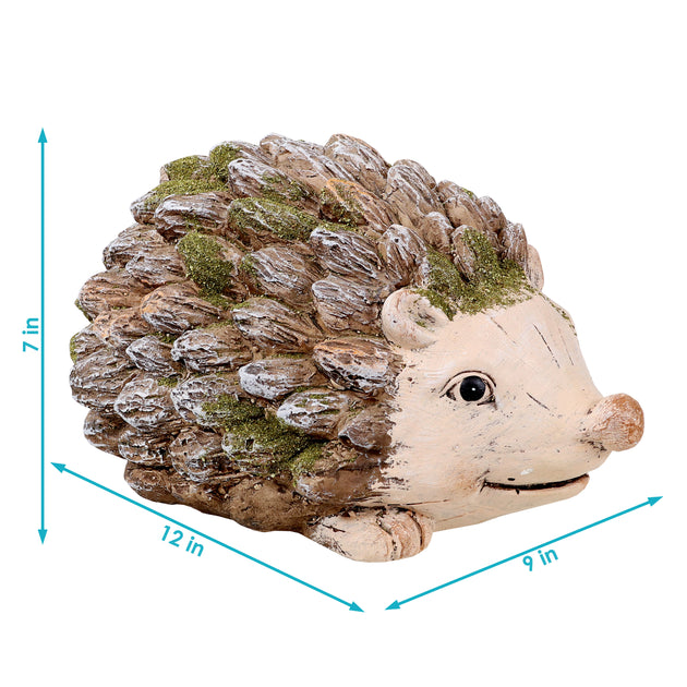 Sunnydaze Hazel The Hedgehog Statue - Indoor/outdoor Decorative ...