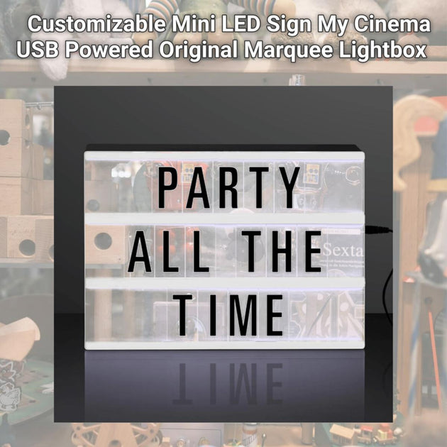 Blinkee Customizable Mini Led Sign My Cinema Usb Powered Original ...