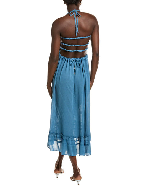 IPPONELLI Smocked Bodice Maxi Dress | ShopSimon