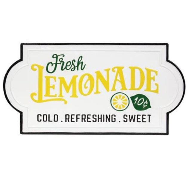 Hivvago *Fresh Lemonade Enamel Sign | ShopSimon