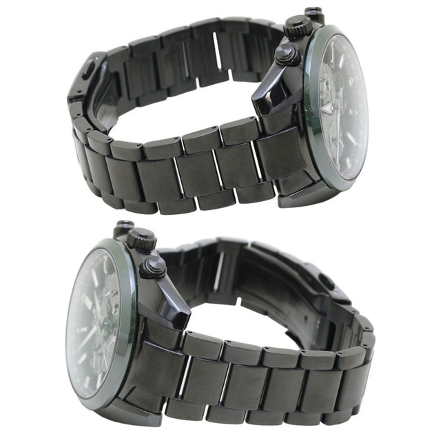 Seiko Ceramic Stainless Steel Wristwatch (pre-owned) | ShopSimon