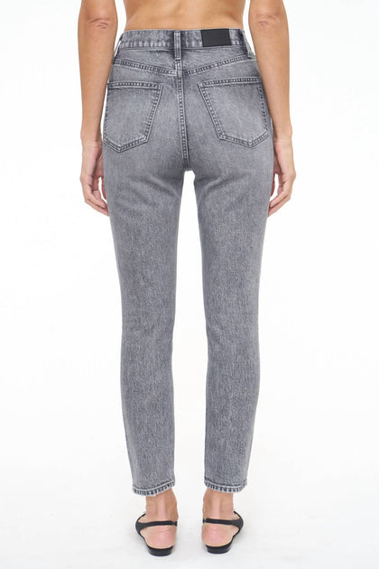 PISTOLA Kate High Rise Slim Straight Jean In Whittier Wash | ShopSimon