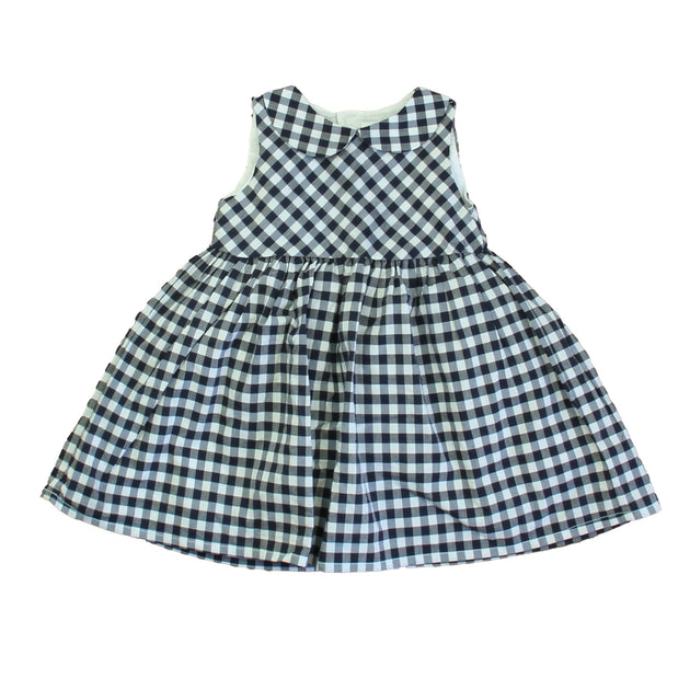 Edghill Collection Girls White | Navy Dress | ShopSimon
