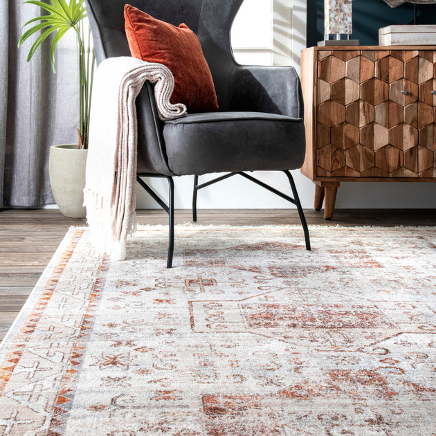 nuLOOM Zahra Faded Native Panels Area Rug | ShopSimon