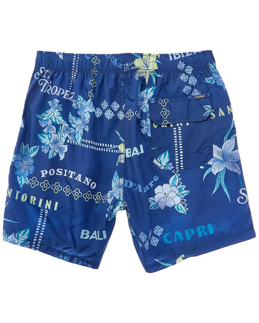 VINTAGE SUMMER Ponji Volley Swim Trunk | ShopSimon