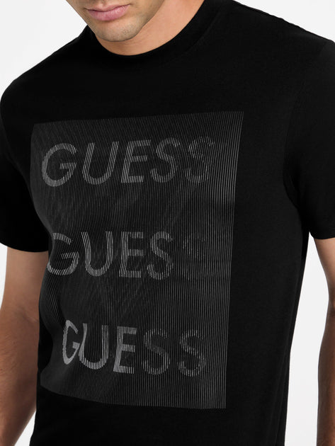 Guess Factory Eco Traz Logo Tee | ShopSimon